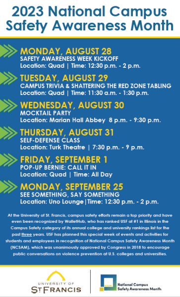 September is National Campus Safety Awareness Month - University of St ...